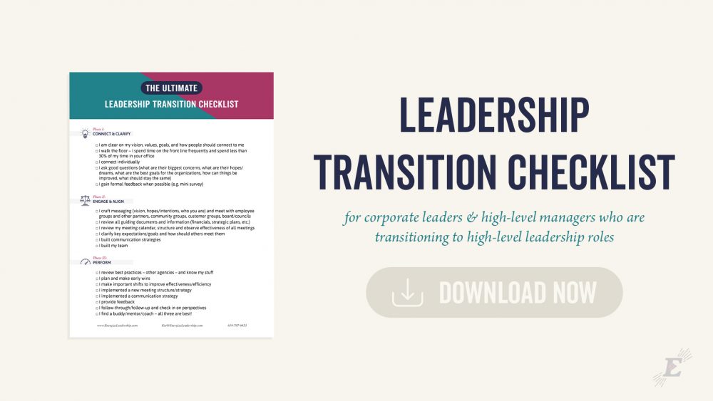 Movin’ on Up: 7 Ways to Successfully Transition into a New Leadership ...